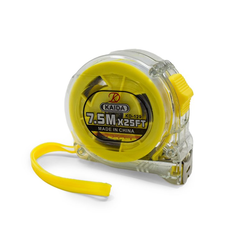 Flexómetro Cinta Métrica Transparente Metro X 7.5 Mts – Eje Tools