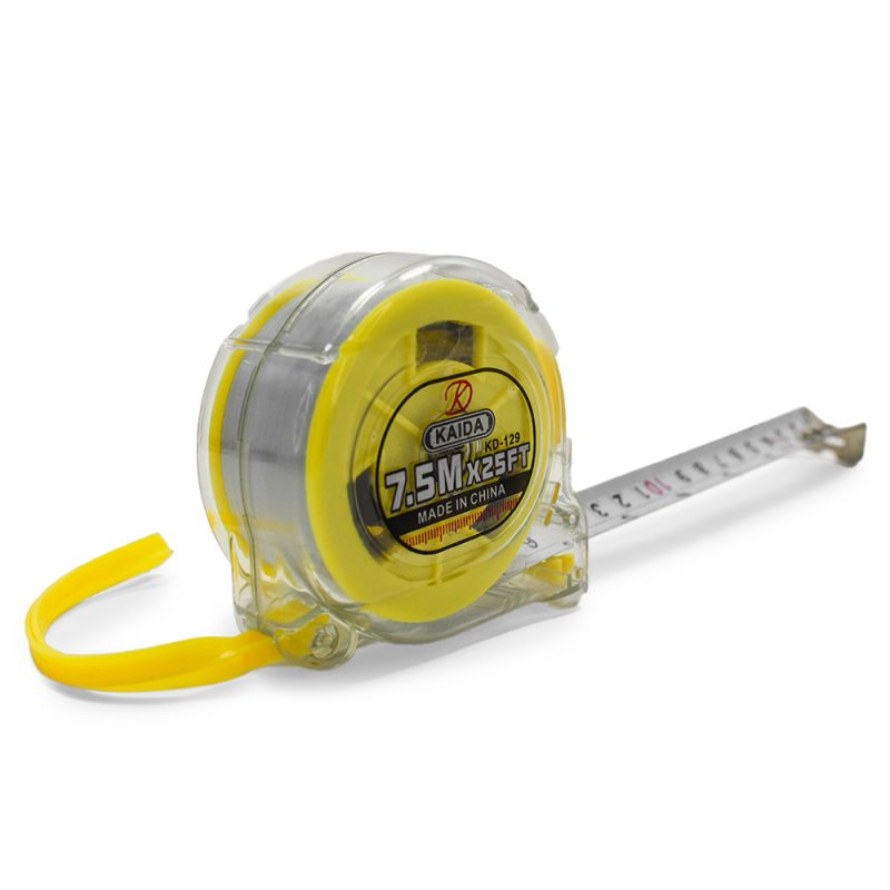 Flexómetro Cinta Métrica Transparente Metro X 7.5 Mts – Eje Tools