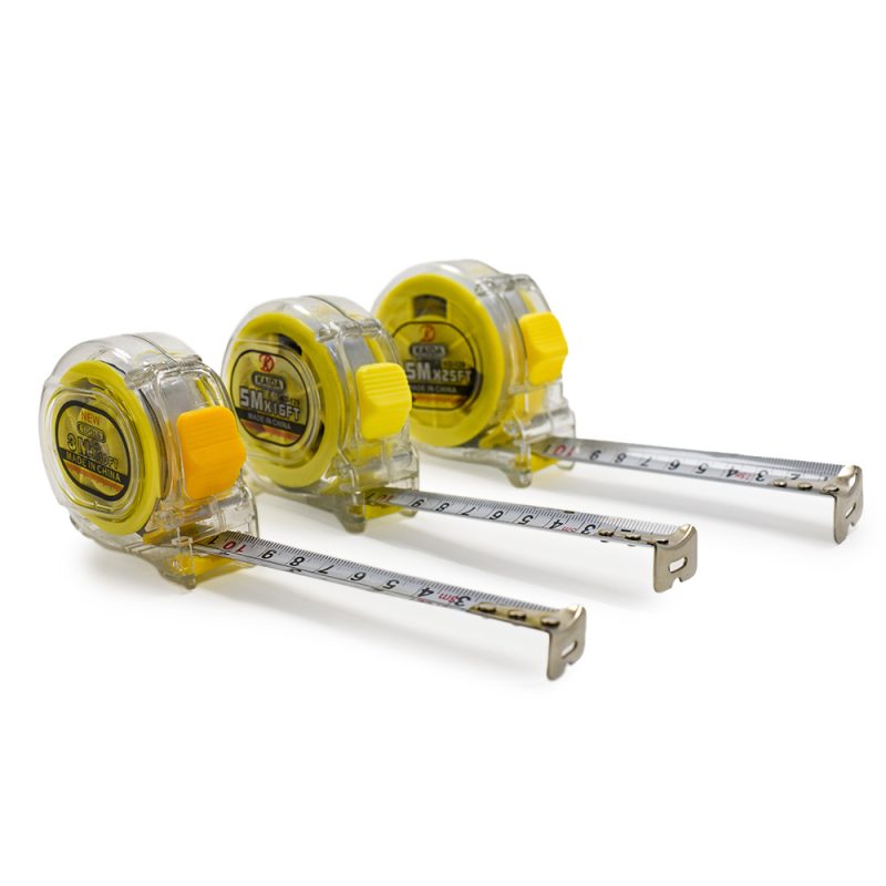 Flexómetro Cinta Métrica Transparente Metro x 5 Mts Pro – Eje Tools