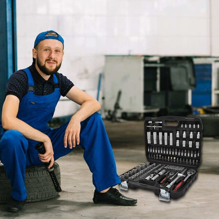 Juego De Copas 108 Piezas Ratchet Professional Herramientas – Eje Tools